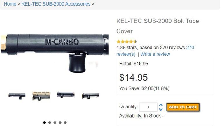 Best Kel-Tec Sub 2000 Accessories From MCarbo