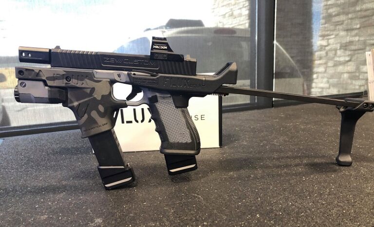 Flux Defense Pistol Brace and Flashmag for Glocks [Review]